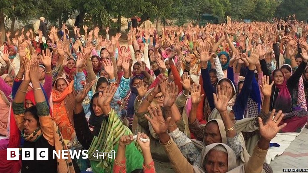 ਡੇਰਾ ਸੱਚਾ ਸੌਦਾ ਦੇ ਸਲਾਬਤਪੁਰ ਡੇਰੇ ਵਿਚ 13 ਸਾਲ ਬਾਅਦ ਹੋਇਆ ਇਕੱਠ - BBC News ਪੰਜਾਬੀ