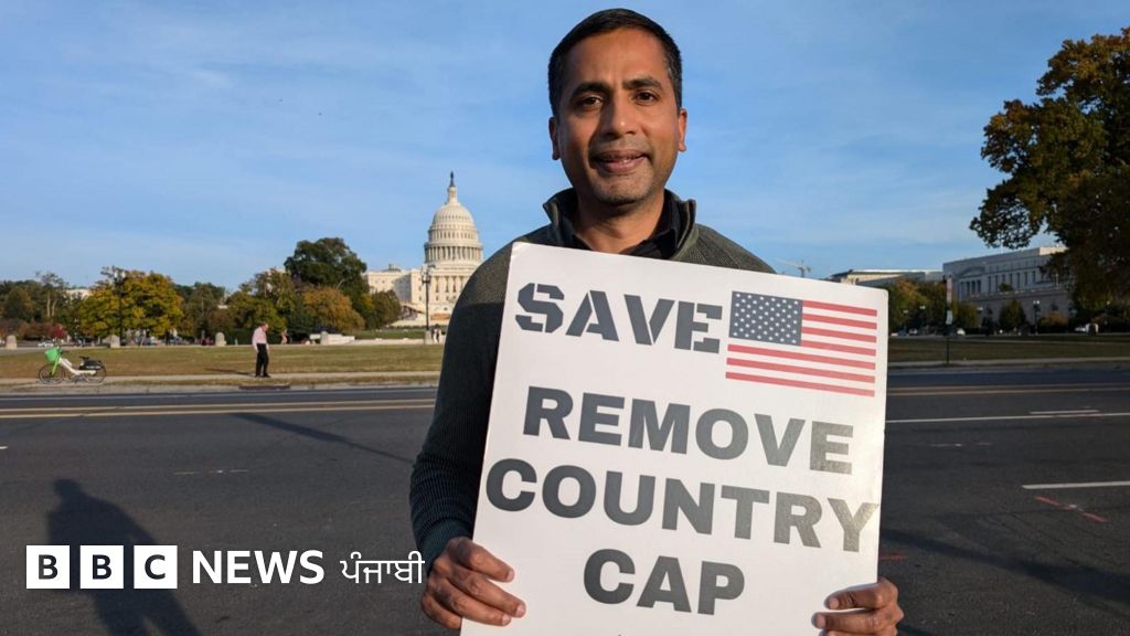ਅਮਰੀਕਾ ਚੋਣਾਂ: ਗ੍ਰੀਨ ਕਾਰਡ ਅਤੇ H-1B ਵੀਜ਼ਾ ਲਈ ਜੱਦੋ ਜਹਿਦ ਕਰਦੇ ਭਾਰਤੀ - BBC News ਪੰਜਾਬੀ