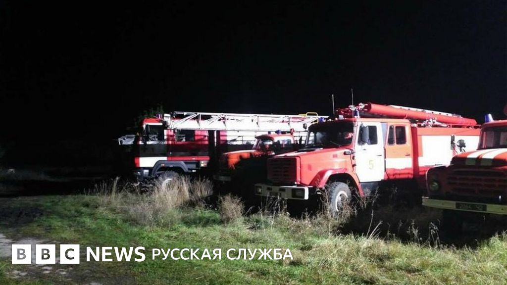 Пожар на складе боеприпасов под Винницей эвакуированы тысячи человек