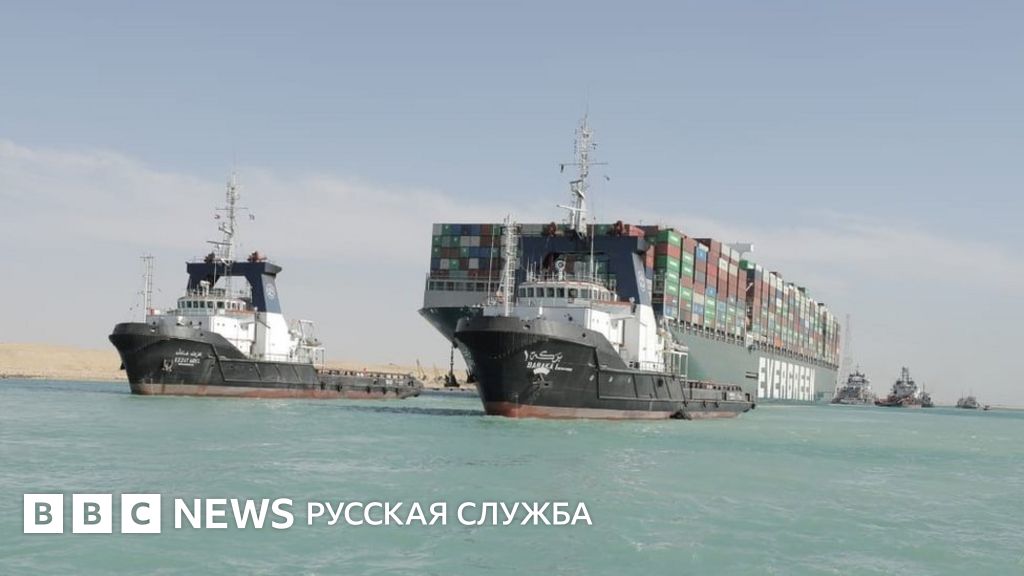 Вывели на чистую воду. "Эвер Гивен" снят с мели в Суэцком канале, но ...