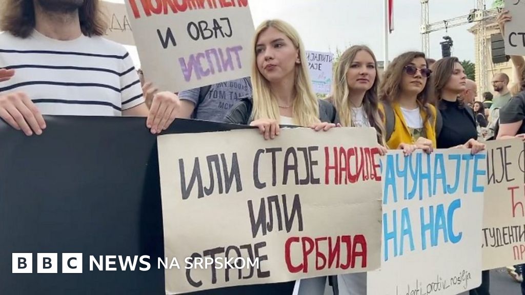 Protest „Srbija protiv nasilja" u najvećim gradovima u zemlji: „Više ...
