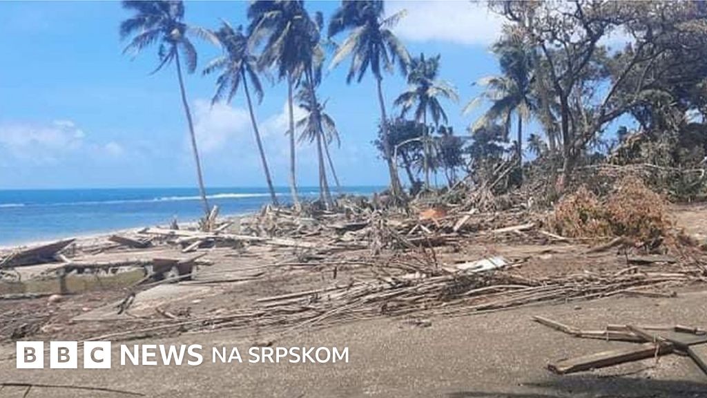 Cunami i erupcija na Tongi: Katastrofa bez presedana, troje ljudi ...