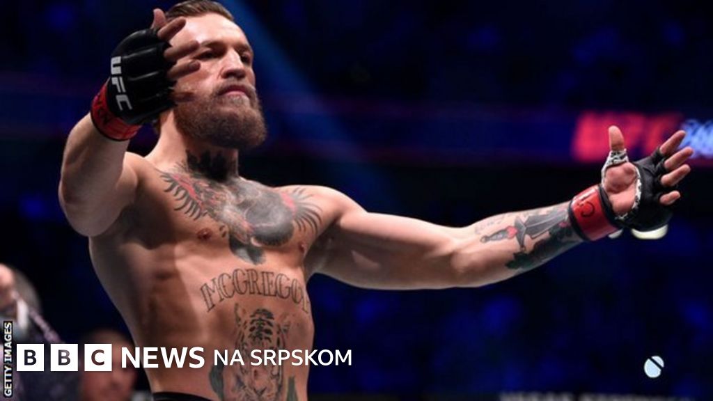 Konor Mekgregor: Povratak iz penzije i pobeda za 40 sekundi - BBC News ...