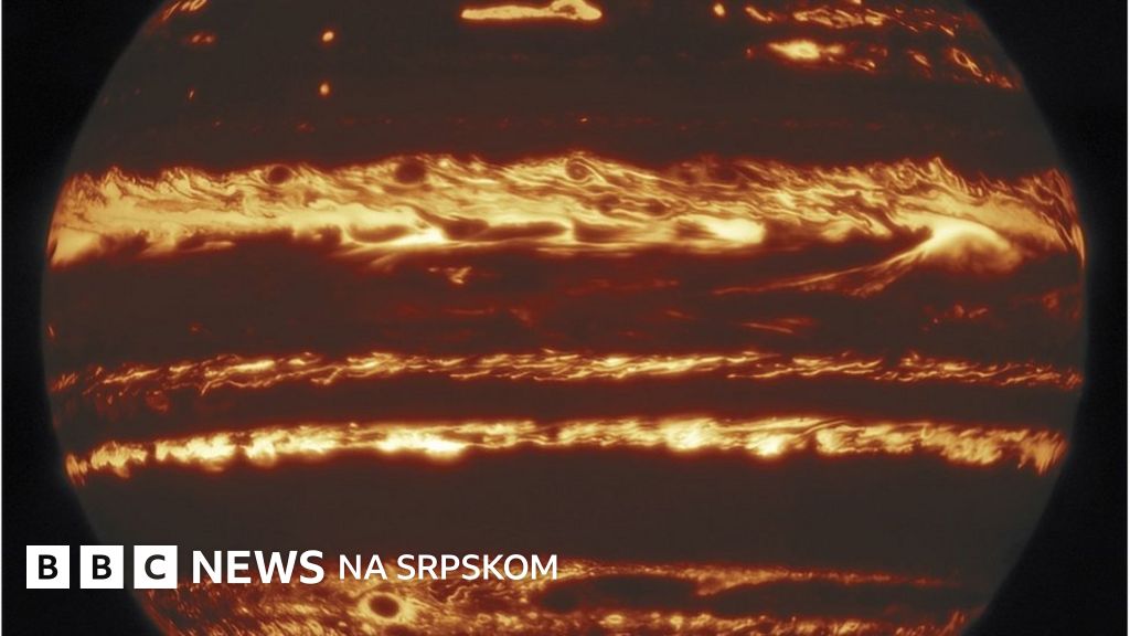 Jupiter kakav do sad niste videli - BBC News na srpskom