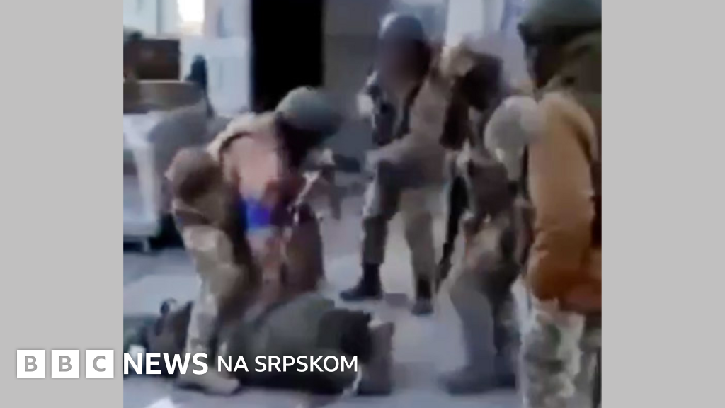 Rusija i Ukrajina: Da li se na snimku vidi pucanje u noge zarobljenih ruskih vojnika - BBC News ...