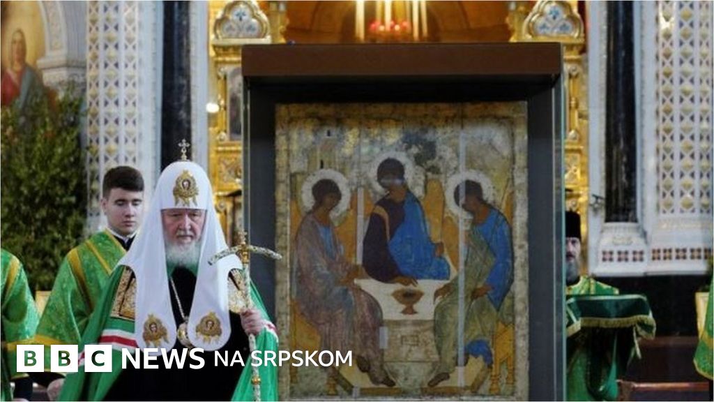 Rusija i Ukrajina: Kremlj predao crkvi ikonu Sveto Trojstvo, remek-delo ...