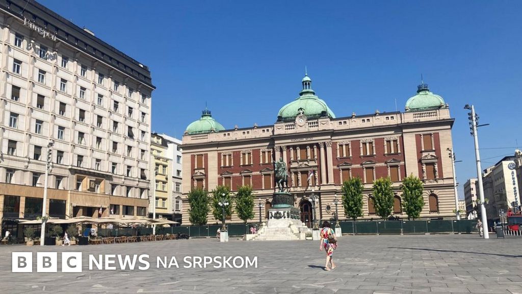 Vrućine u Srbiji: Kako bi Beograd izgledao bez zelenih površina - BBC ...
