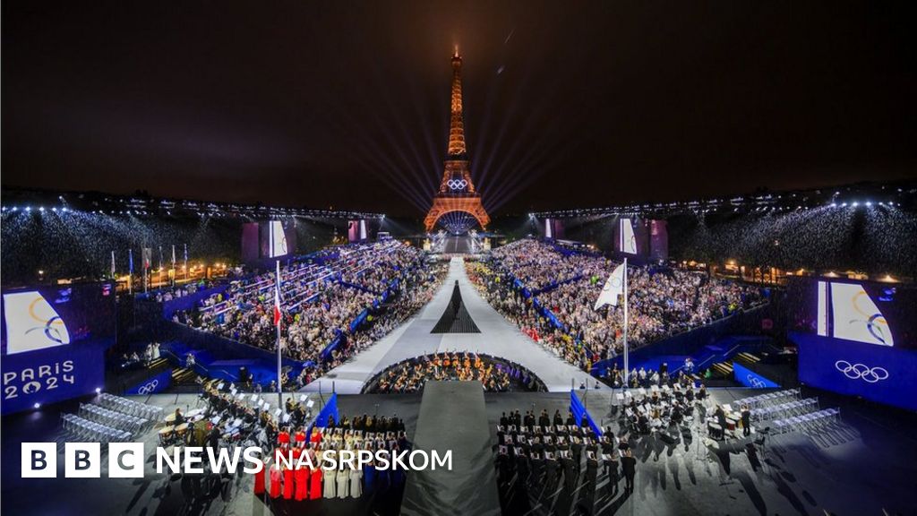 Olimpijske igre u Parizu 2024: Otvorene OI spektaklom na Seni, olimpijski plamen lebdi nad ...