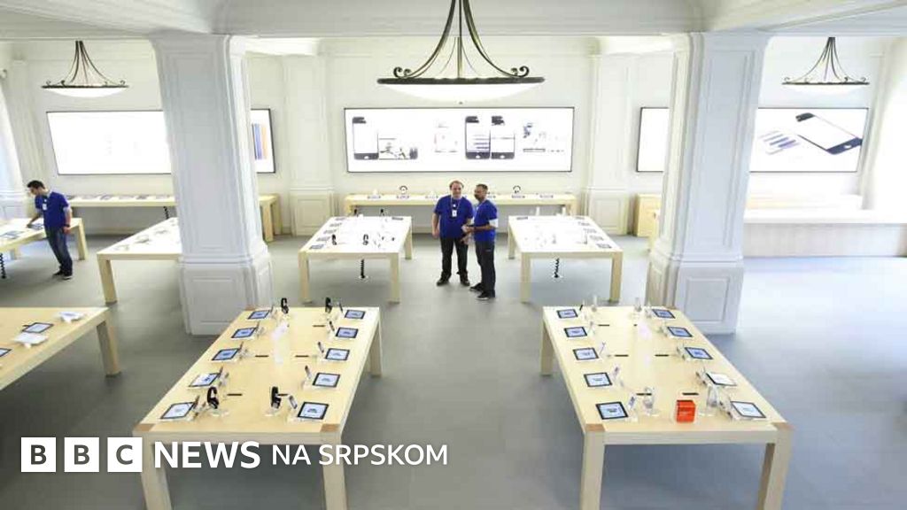 Ljudi evakuisani zbog „eksplodirajućeg“ Ajpeda - BBC News na srpskom