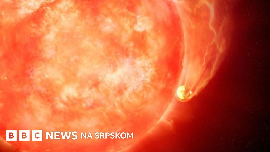Svemir: Astronomi prvi put videli kako zvezda guta planetu - BBC News ...