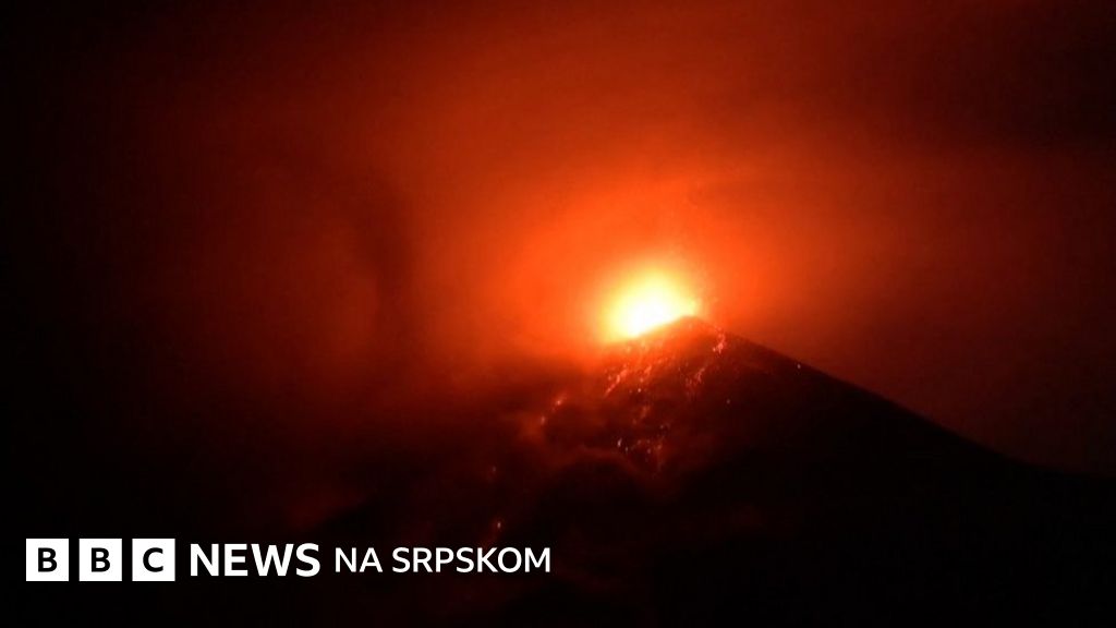 Gvatemala: Ponovo proradio vulkan Fuego - BBC News na srpskom