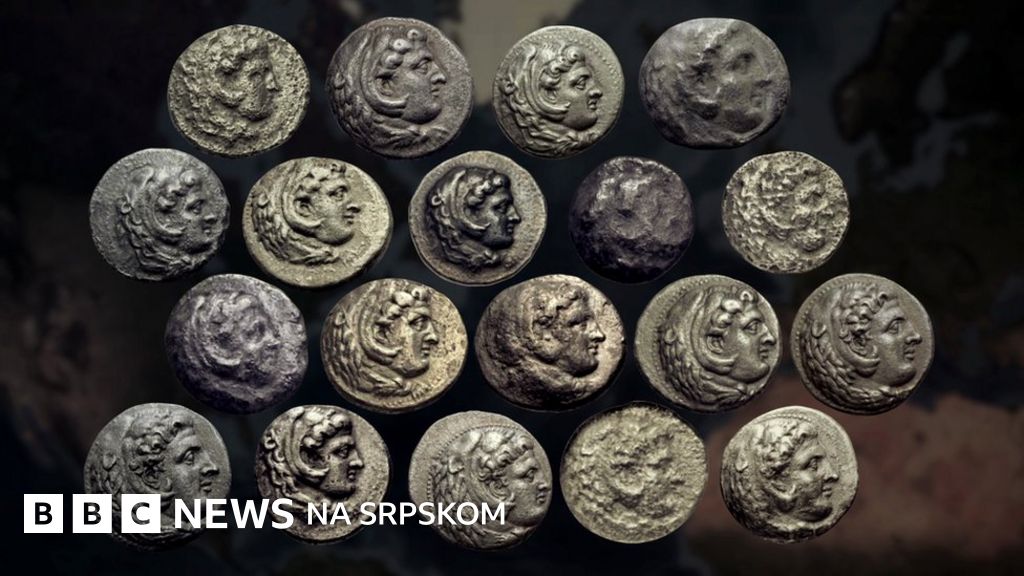 Lovci na blago: Izgubljeni novčići Aleksandra Makedonskog - BBC News na ...