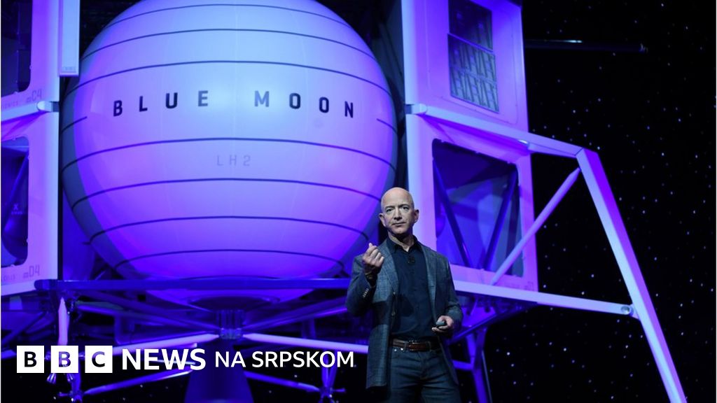 Upoznajte Plavi mesec: Džef Bezos predstavio svemirsku letelicu - BBC ...