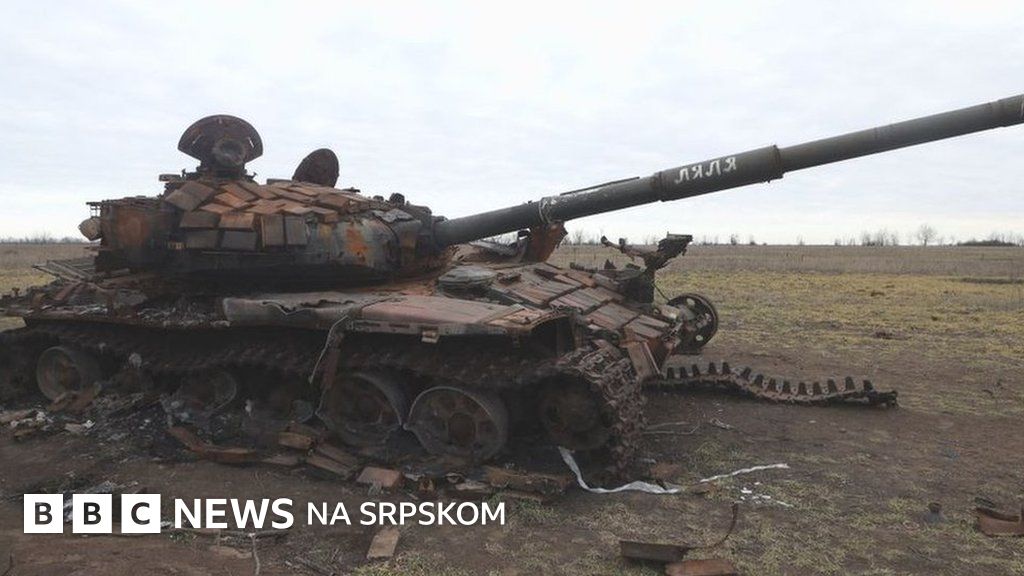 Rusija i Ukrajina: Kako je sprečen dalji napredak Moskve pošto je zauzela jug države - BBC News ...