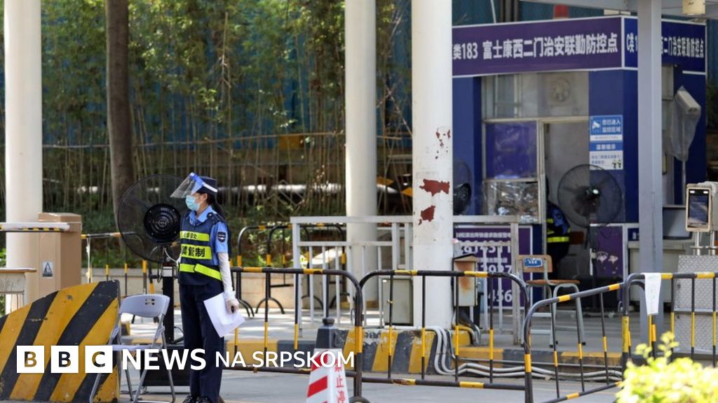 Korona virus i Kina: Radnici pobegli iz fabrike ajfona u lokdaunu - BBC ...