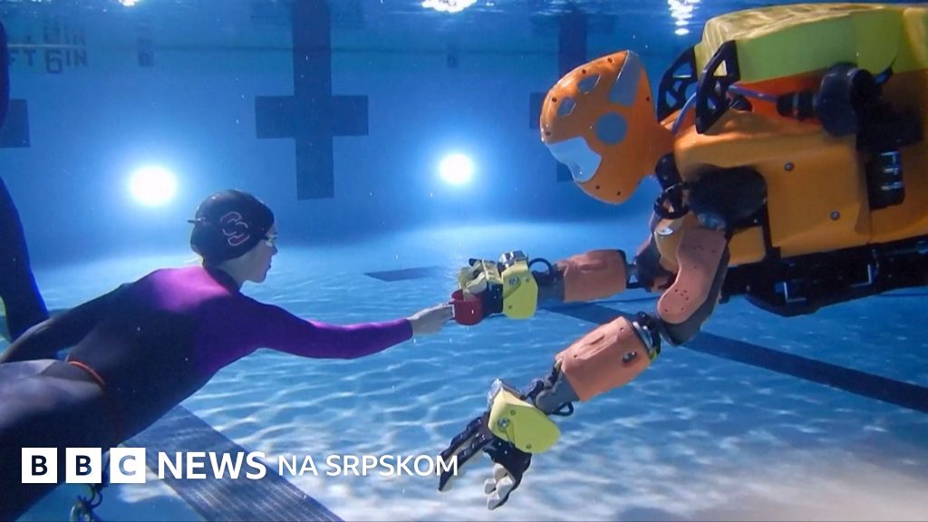 Novi robot 'dodirom' proučava okean - BBC News na srpskom