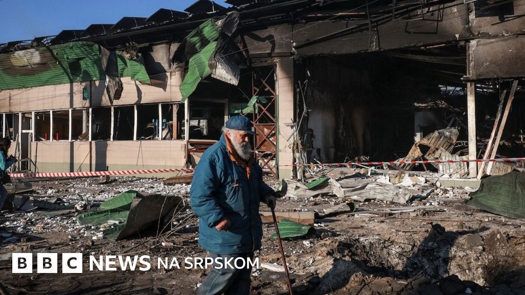 Desetine poginulih u novom talasu ruskih napada na Ukrajinu - BBC News na srpskom