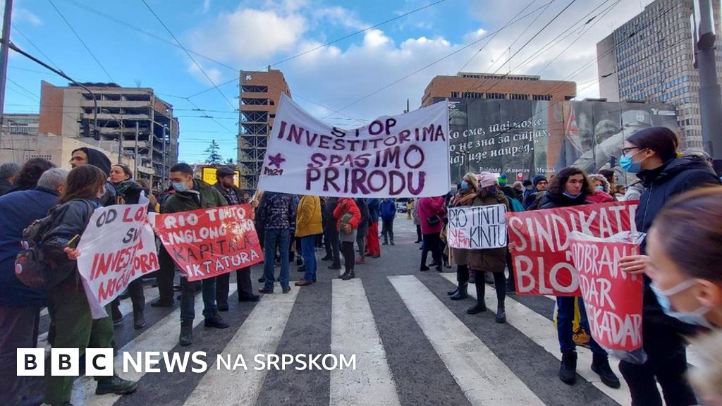 Srbija, životna sredina i Rio Tinto: Eko protest u Beogradu - do Božića ...