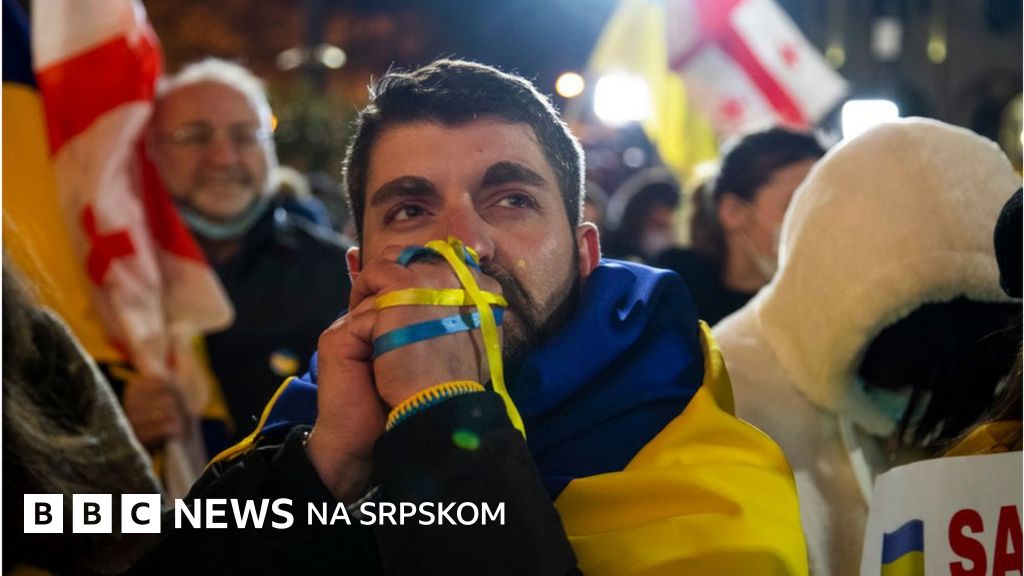 Rusija i Ukrajina: Mnogi u Gruziji podržavaju Ukrajince, ali vlasti sa ...