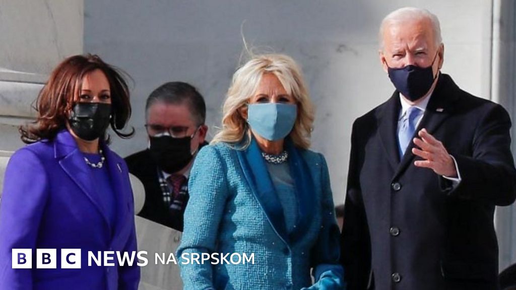 Predsednički izbori u Americi: Tramp otišao, Bajden došao, Lejdi Gaga pevala himnu - BBC News na ...