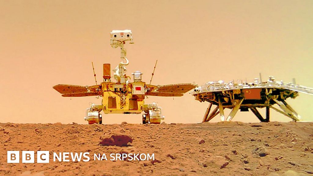 Svemir, istraživanja, Kina: Rover Džužong napravio selfi na Marsu - BBC ...