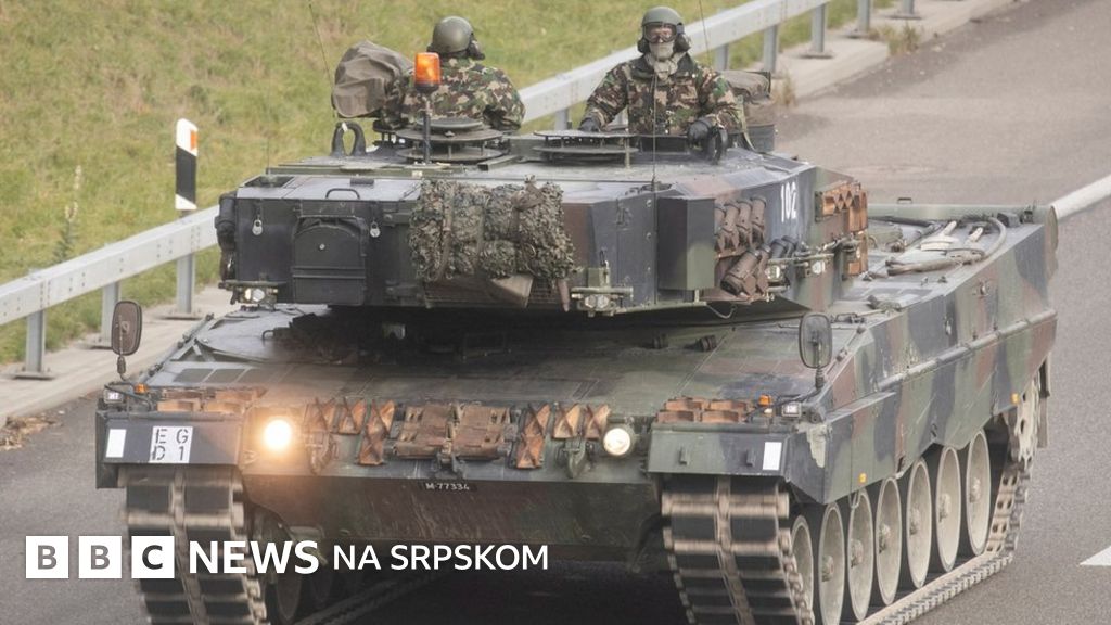 Rusija i Ukrajina: Nemačka odlučila - šalje tenkove Kijevu, Amerika sledi Berlin - BBC News na ...