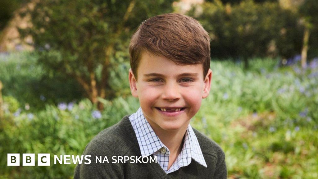 Britanska kraljevska porodica: Princ Luj slavi sedmi rođendan - BBC ...