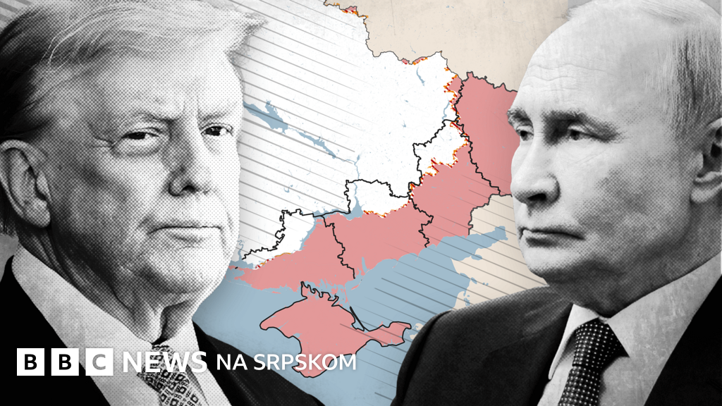 Sastanak Trampa i Putina: Teritorija ratom razorene Ukrajine - u mapama - BBC News na srpskom