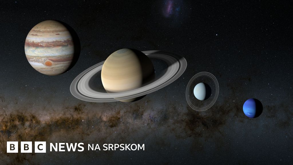 „Parada planeta” na nebu - BBC News na srpskom