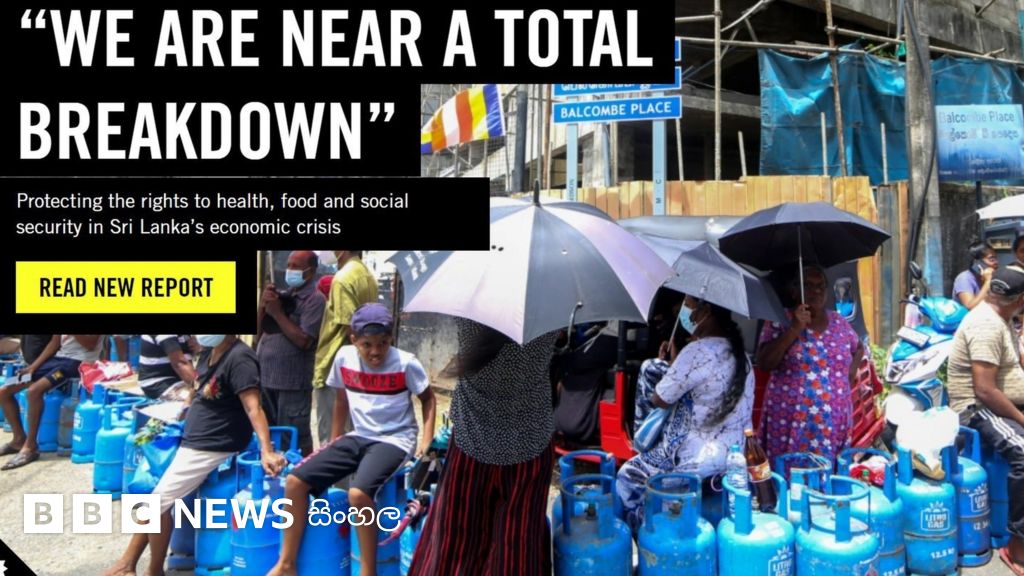 ශ්‍රී ලංකාව පූර්ණ කඩාවැටීමක් අභියසද? - BBC News සිංහල