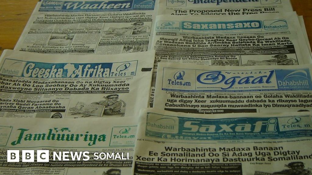 Wargeysyada Hargaysa ka soo baxa iyo duruufta dhalinta iibisa - BBC ...