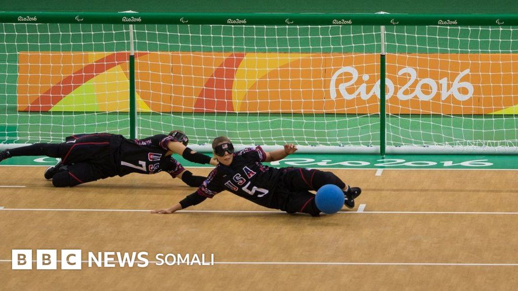 Ciyaartoyda naafada Aljeeriya ee goalballka oo la baarayo sababta ay u ...
