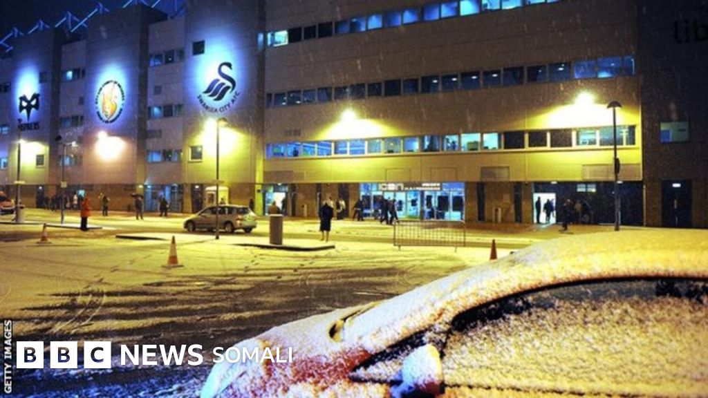Baraf iyo qaboow oo baajiyay cayaaro maanta dhici lahaa - BBC News Somali