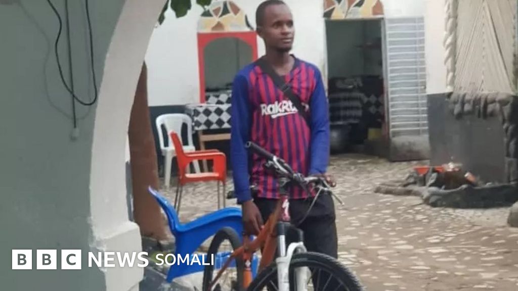 Lix dal dal ayuu baaskiil ku dhex maray si uu jaamacaddan u gaaro - BBC ...