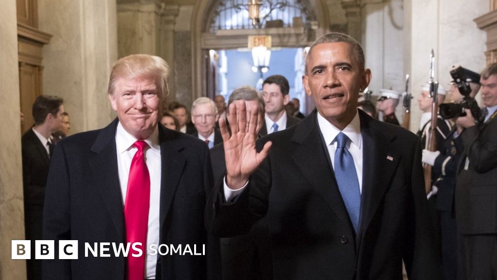 Fayraska corona: Barack Obama oo markale weeraray madaxweyne Trump ...