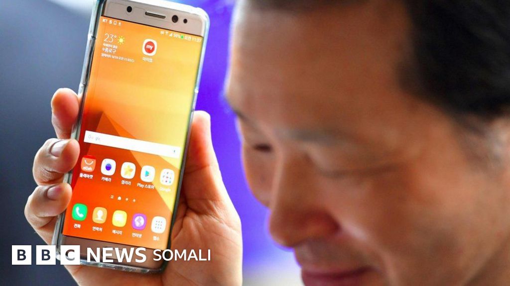Samsung oo dib u bilowday iibinta Note 7 - BBC News Somali