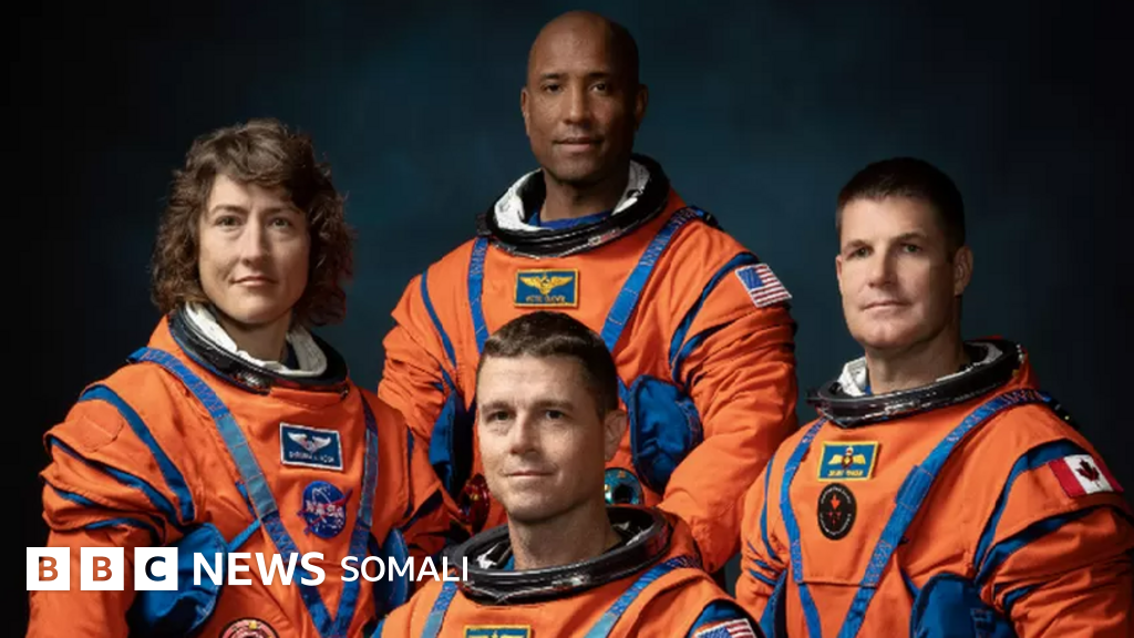 NASA oo shaacisay magacyada dadka dayaxa aadi doona - BBC News Somali