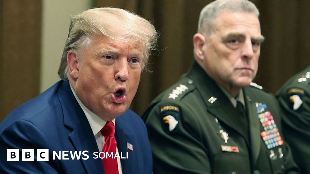 George Floyd: Trump ma adeegsan karaa milatariga? - BBC News Somali