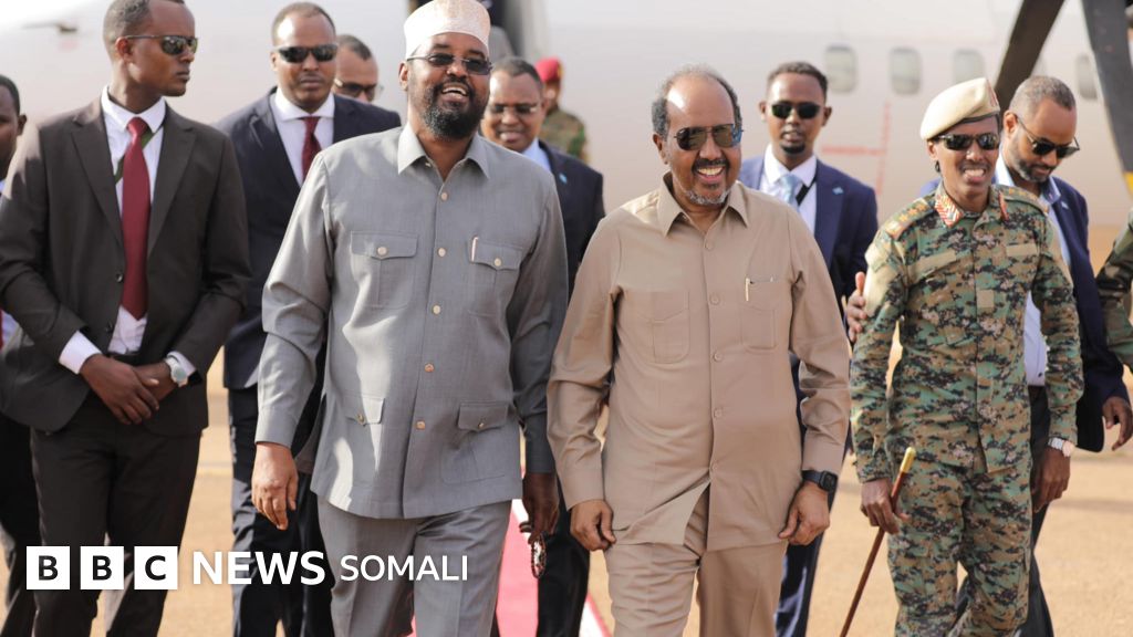 Booqashada madaxweyne Xasan Sheekh ee Kismaayo iyo saaddex qodob oo ...