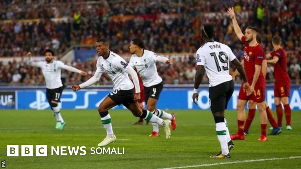 Kooxda Liverpool oo u soo baxday fiinaalka koobka horyaallada Yurub ...