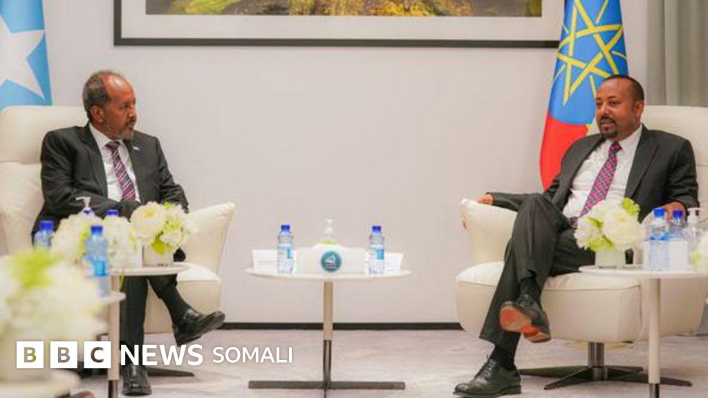 Madaxweyne Xasan Sheekh iyo Abiy Axmed maxay ka wada hadleen? - BBC News Somali