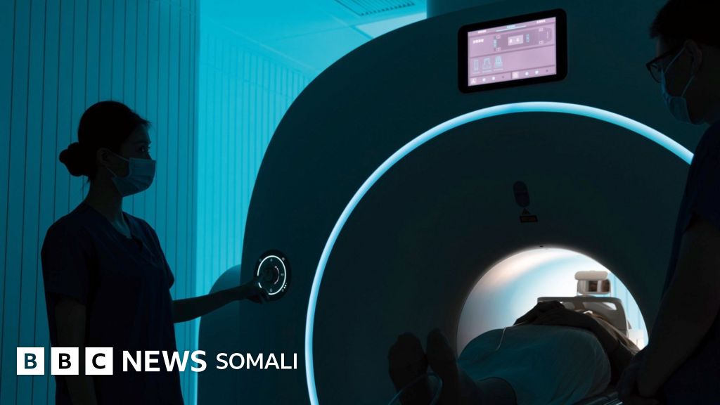 Nin katiinad culus xirnaa oo ay dishay mashiinta raajada ee MRI - BBC News Somali