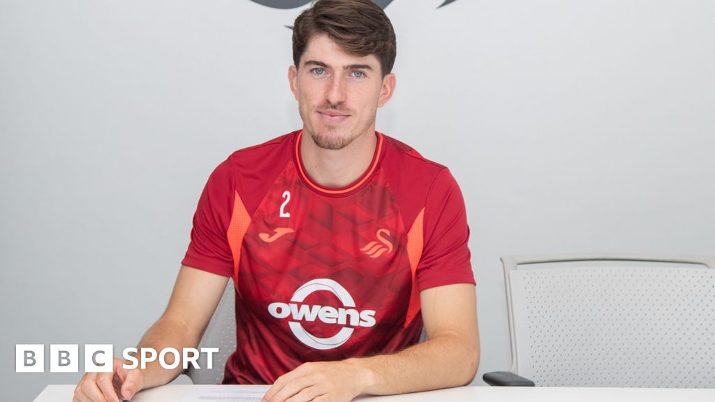 Josh Key: Swansea City complete signing of Exeter City defender - BBC Sport