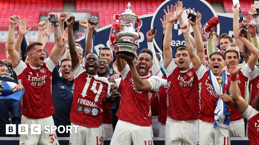 FA Cup final 2020: Arsenal 2-1 Chelsea - Aubameyang double secures ...