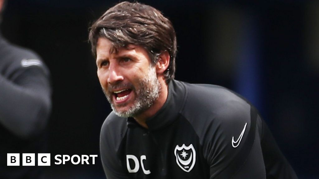 Danny Cowley: Portsmouth boss signs new 'long-term' contract - BBC Sport