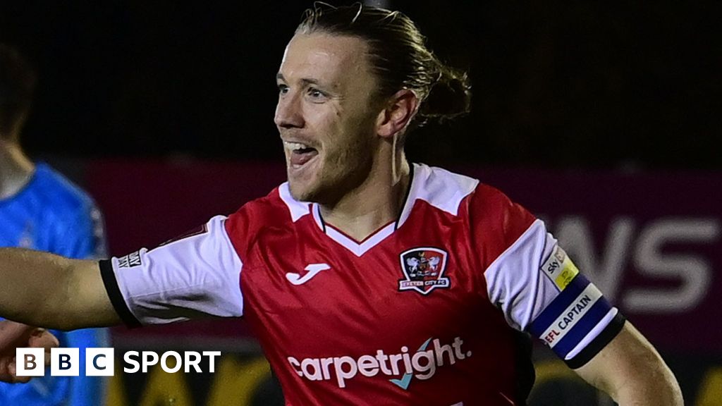Matt Jay: Exeter City striker aiming for promotion with Grecians - BBC ...