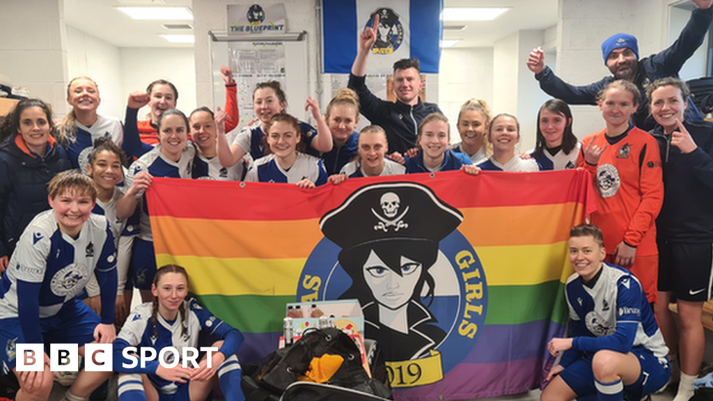 Bristol Rovers women: Gas Girls celebrate back-to-back promotions - BBC ...