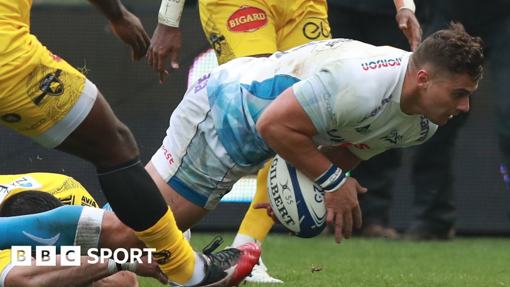 Sale Sharks 25-15 La Rochelle: Sale labour to victory over 14 men in ...