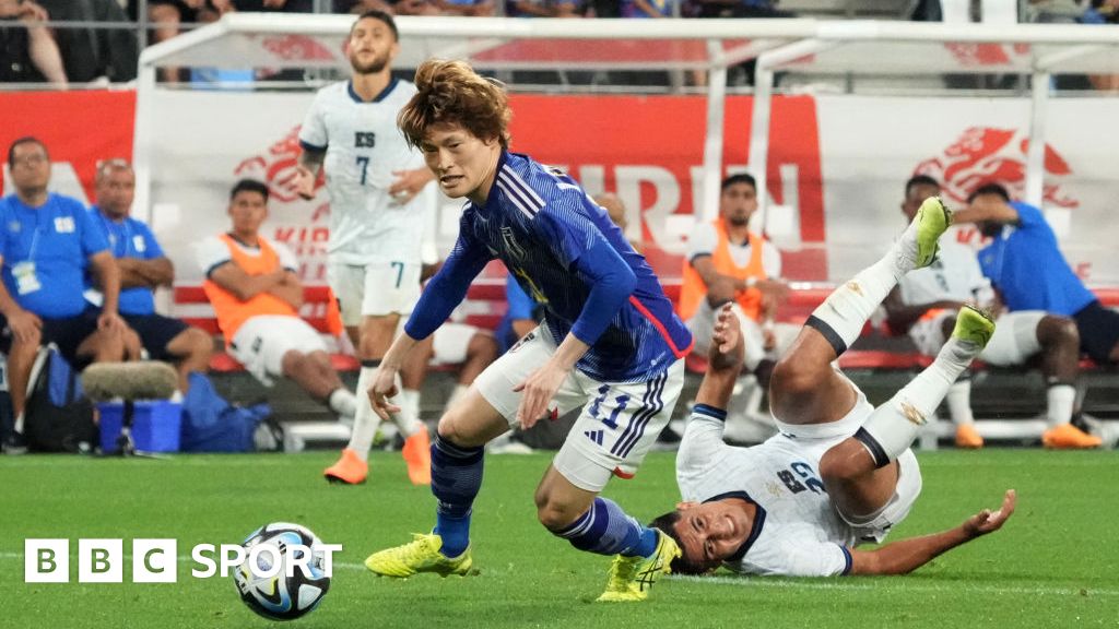Kyogo makes scoring return for Japan - BBC Sport