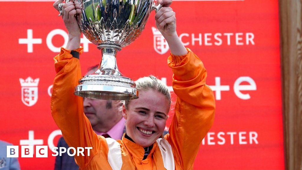 Chester Cup: Metier wins for jockey Saffie Osborne and trainer Harry ...